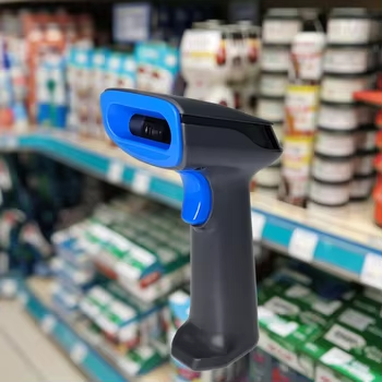 Long Range Qr Code Scanners Wired Surperemaket Barcode Scanner - inquiry